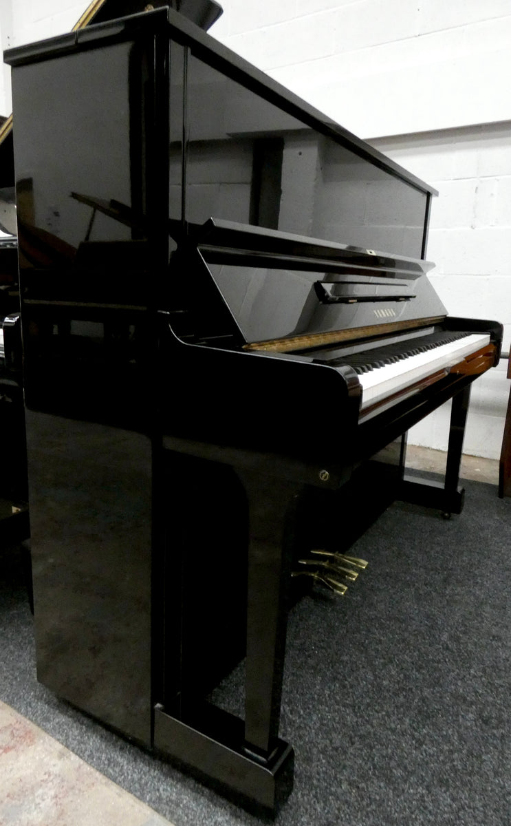 Yamaha Model U1 Upright Piano in High Gloss Black Cabinetry ...